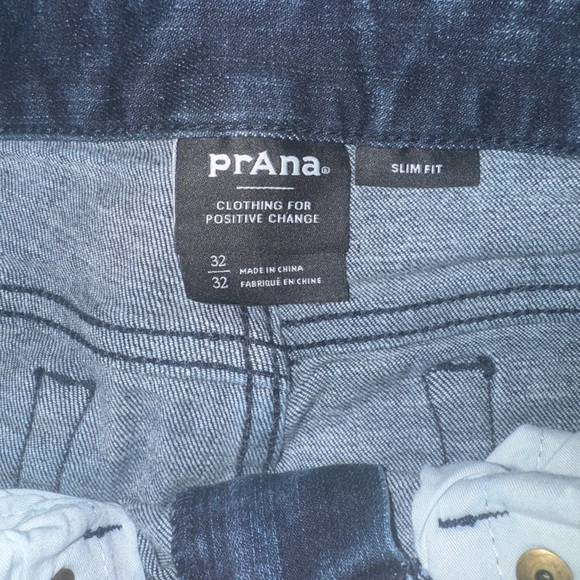 Prana | Pants | Prana Dark Blue Slim Fit Denim | Poshmark